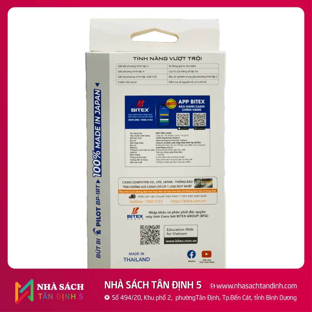 Máy tính Casio FX580 VNX